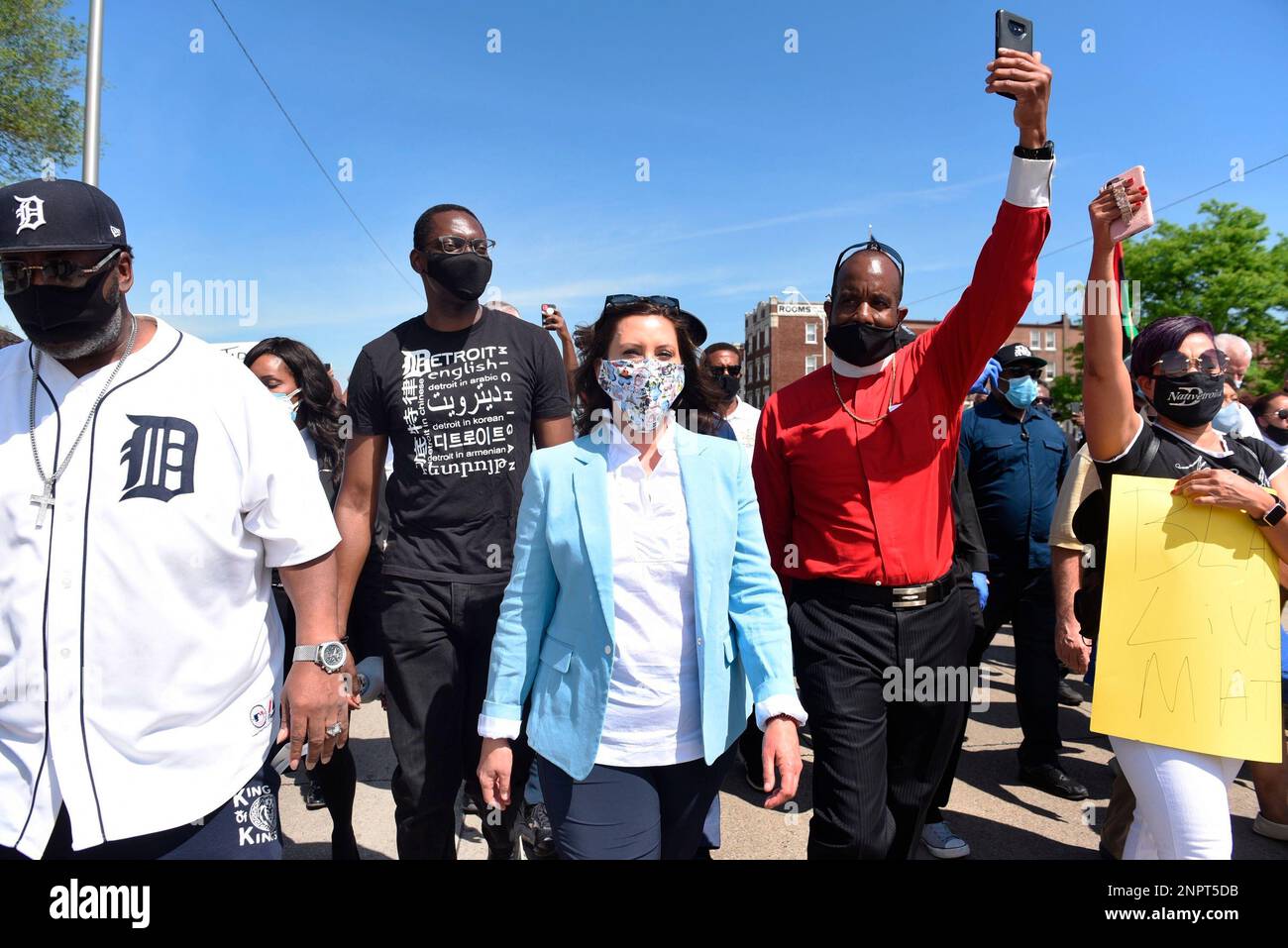 FILE - In this Thursday, June 4, 2020 file photo, Gov. Gretchen Whitmer ...