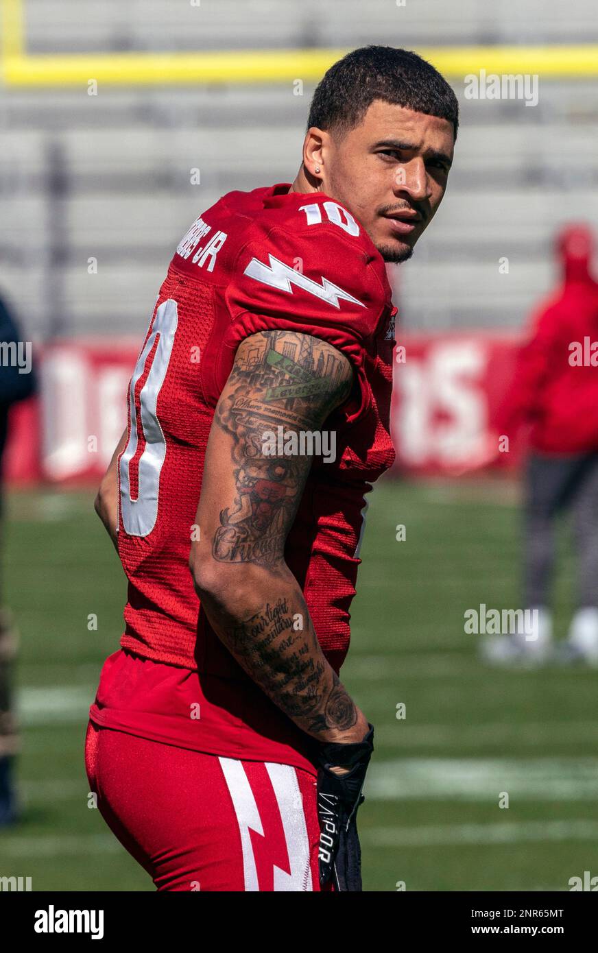 WASHINGTON, DC - MARCH 08: DC Defenders Simmie Cobbs (10) before a XFL ...