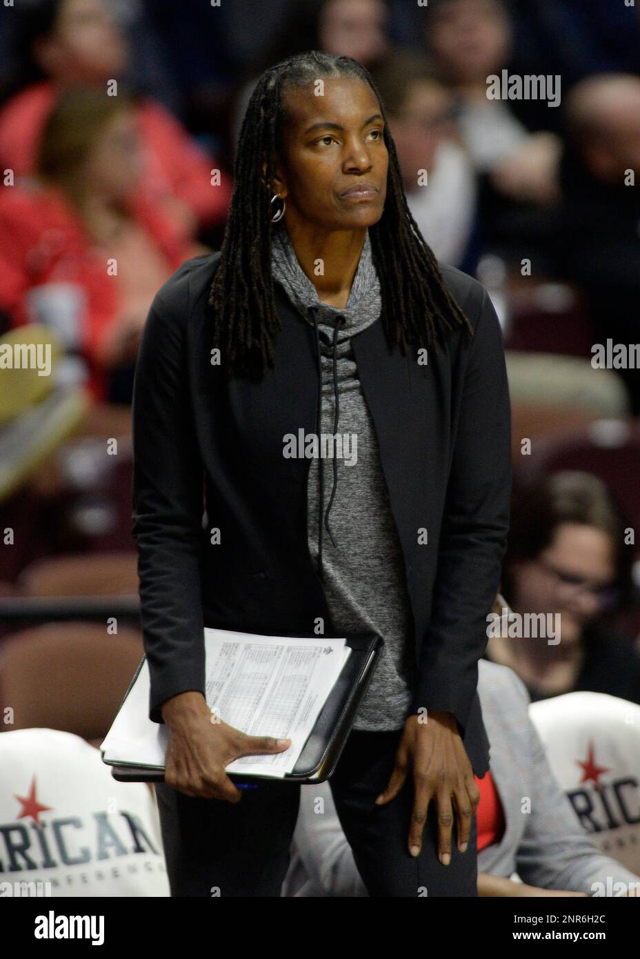 UNCASVILLE, CT - MARCH 06: Houston Cougars Associate Head Coach ...