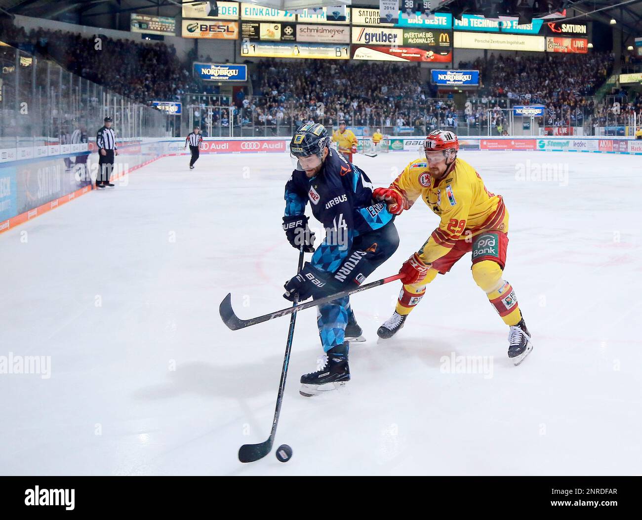 January 12, 2020, Ingolstadt, Germnany: from left Dustin FRIESEN ...