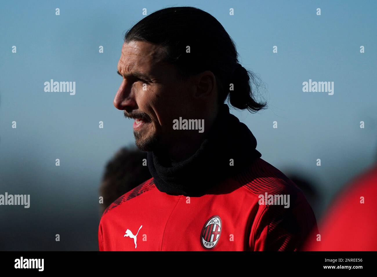 Zlatan Ibrahimovic trains in Carnago, near Milan, Italy, Saturday, Jan ...