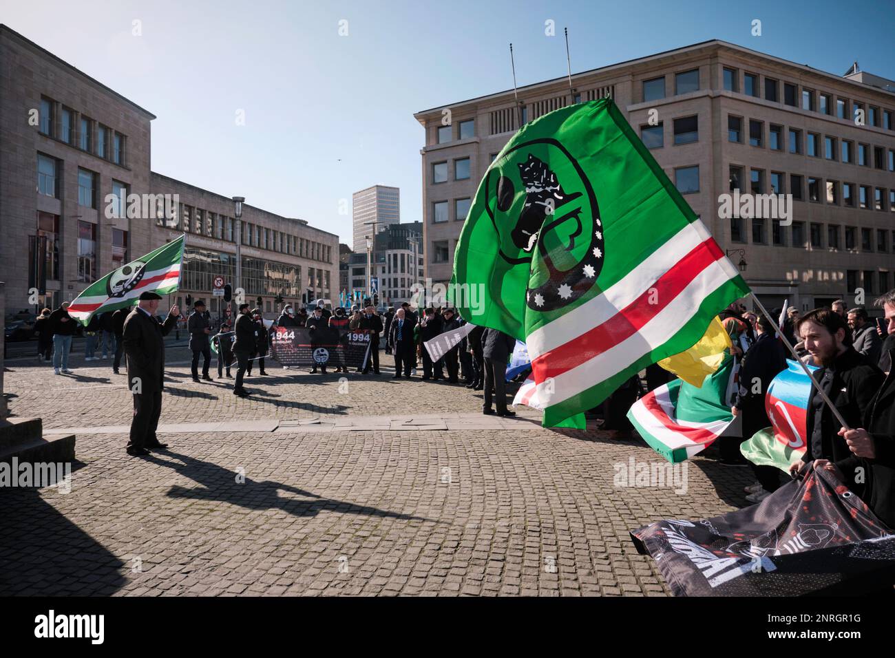 Tschetschenische flagge -Fotos und -Bildmaterial in hoher Auflösung – Alamy