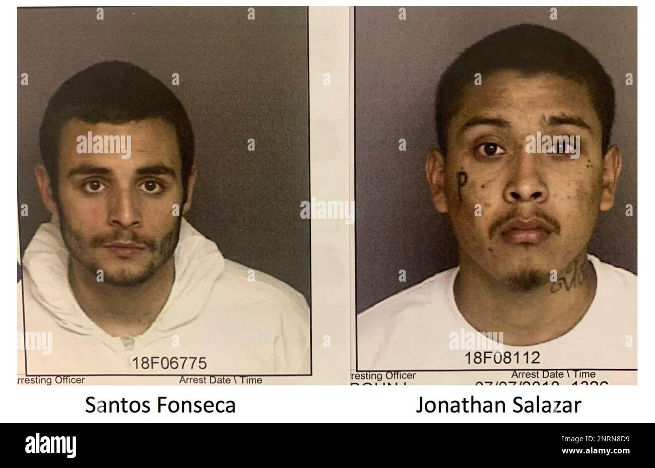 FILE - This combination image of undated photos released by the Monterey County Sheriff's Office ...