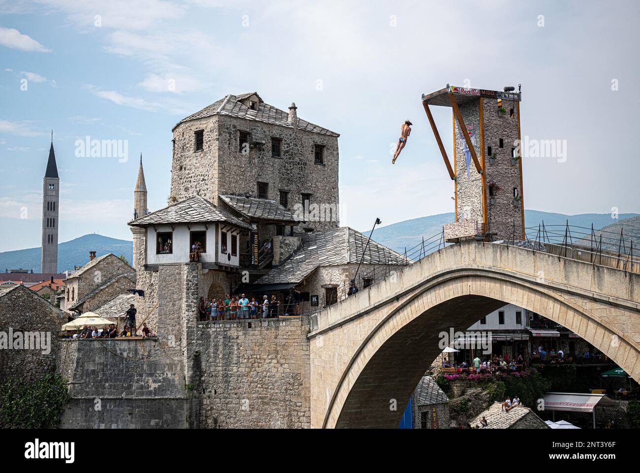 Mostar's iconic Stari Most bridge played host on August 24 to some of ...