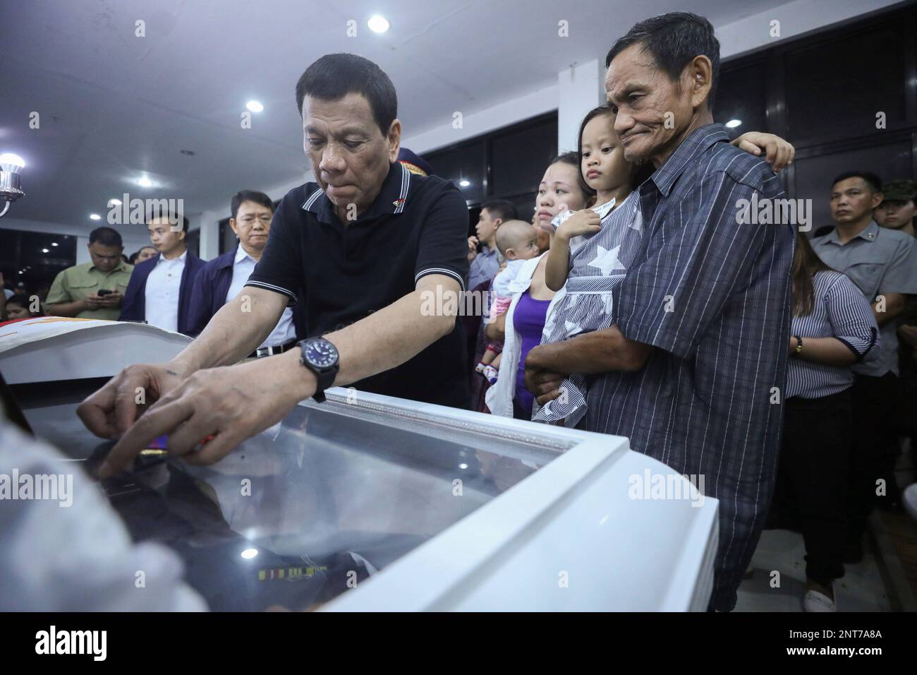 In this photo provided by the Presidential Malacanang Palace on ...