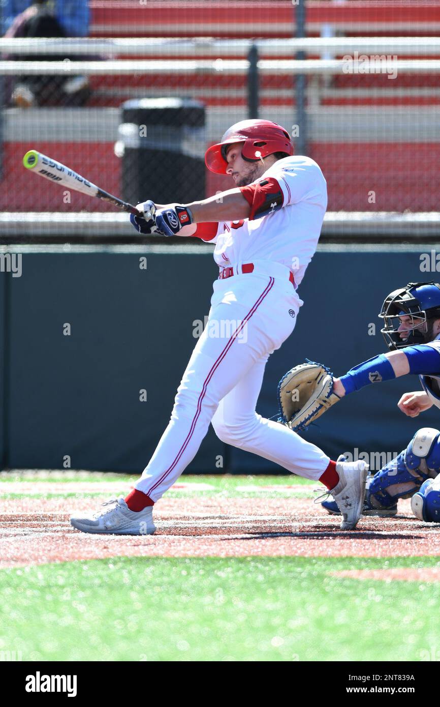 St. John's University Redstorm first baseman Ryan Hogan (6) during game ...