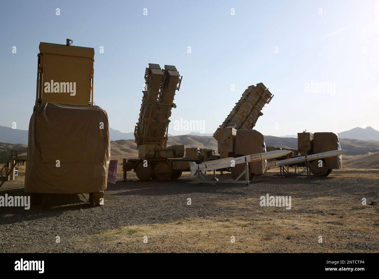 This photo released by the official website of the Iranian Defense ...