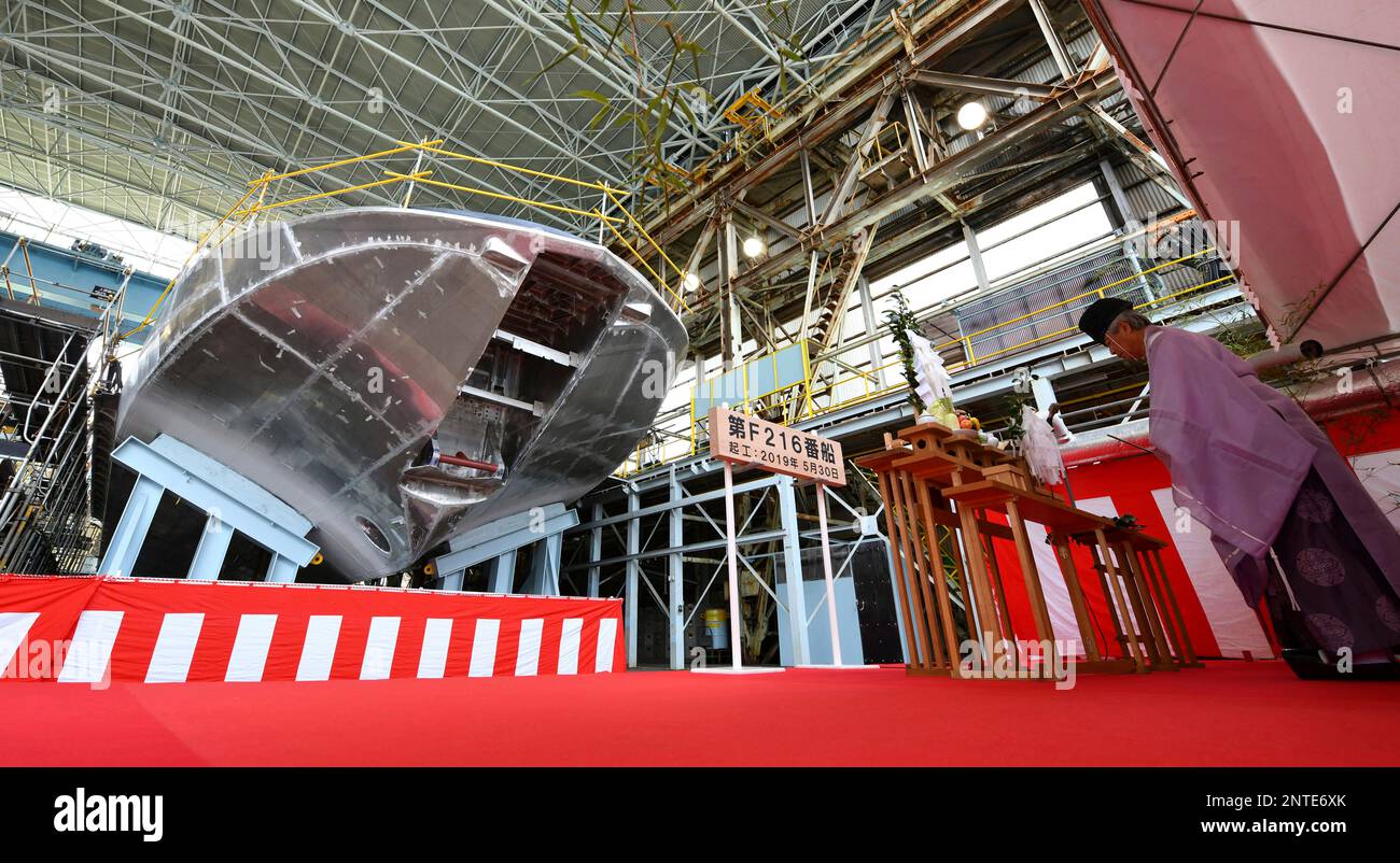 Kawasaki Heavy Industries Ltd. holds a groundbreaking ceremony of its ...