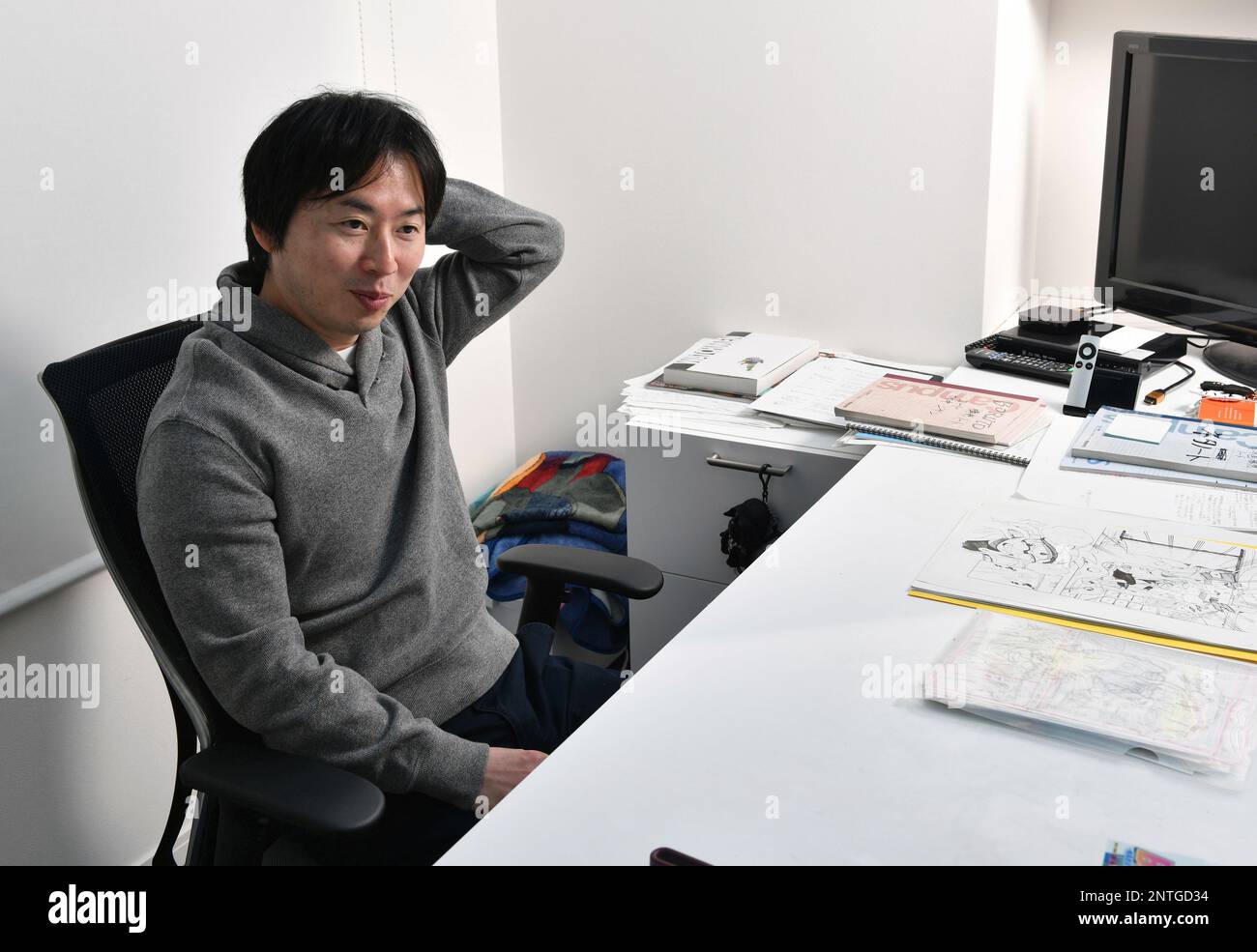 Japanese manga artist Masashi Kishimoto is pictured in Tokyo on March ...