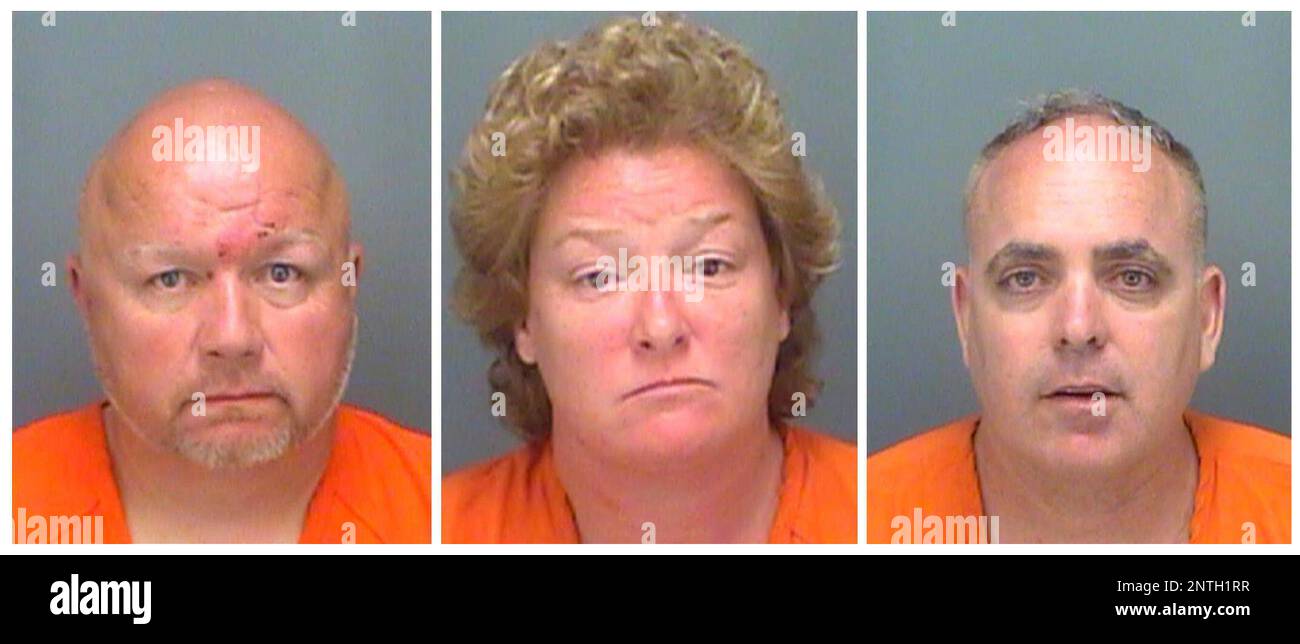 In this undated combination photo provided by the Pinellas County, Fla ...