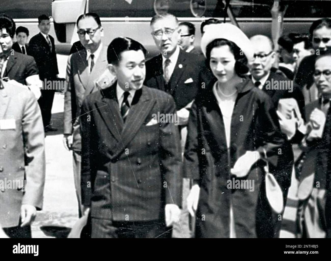 FILE: Japan's Crown Prince Akihito (L, current Emperor) and Crown Princess Michiko (current ...