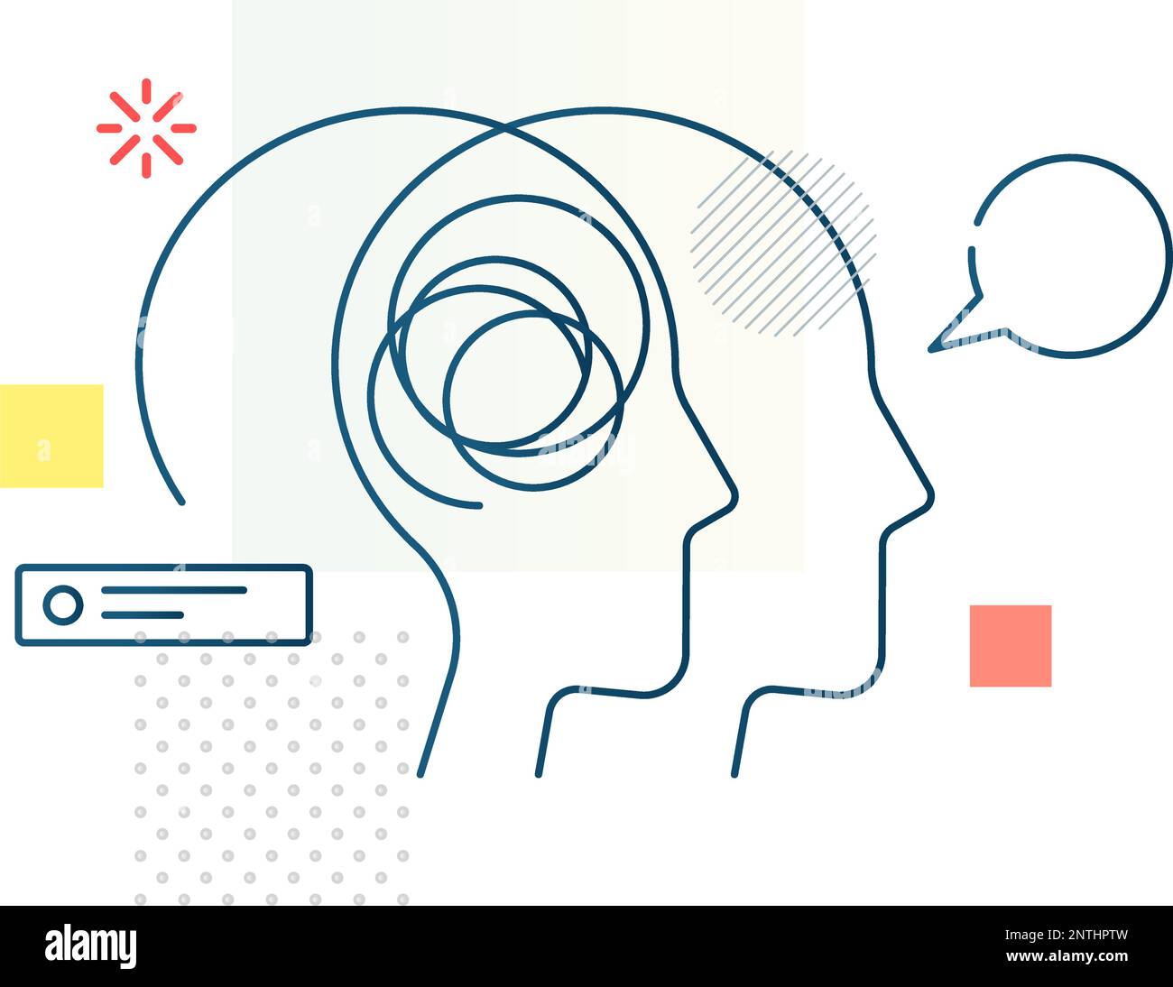 Sehend denken Stock-Vektorgrafiken kaufen - Alamy