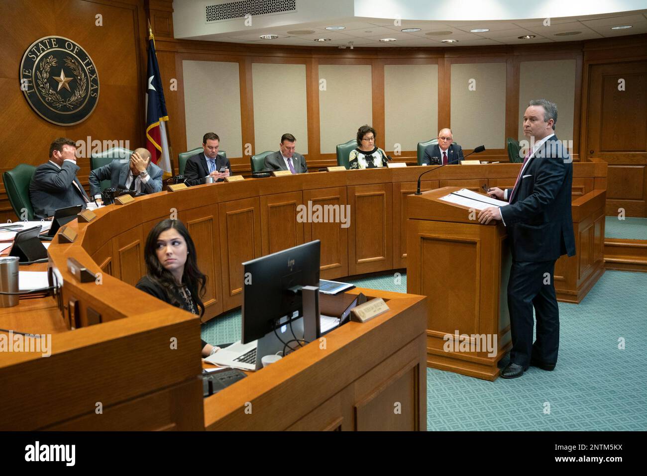 In this Wednesday, April 3, 2019 photo, state Rep. Reggie Smith, R-Van ...