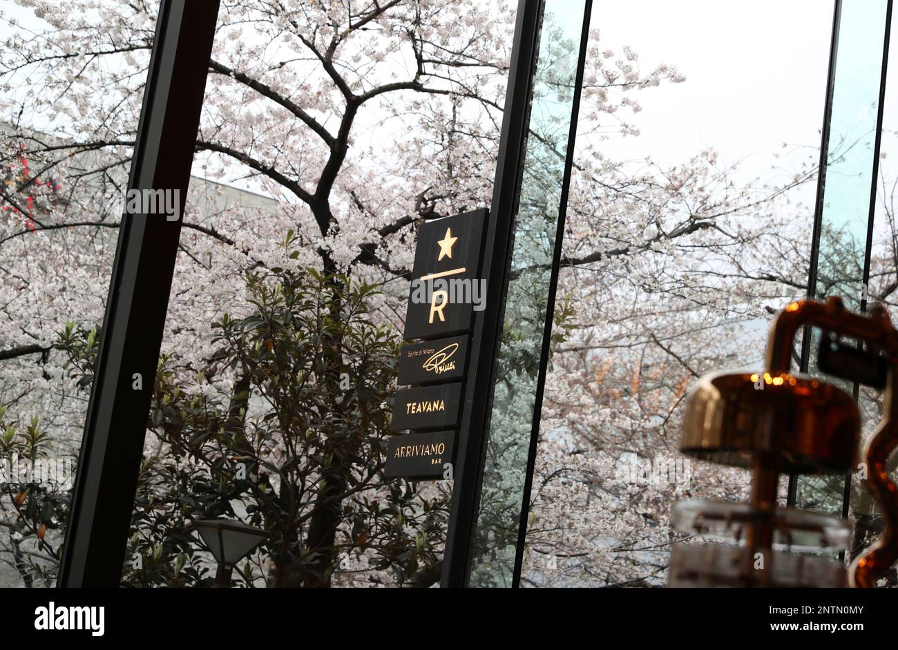 Starbucks Reserve Roastery Tokyo which was opened in late-February is ...