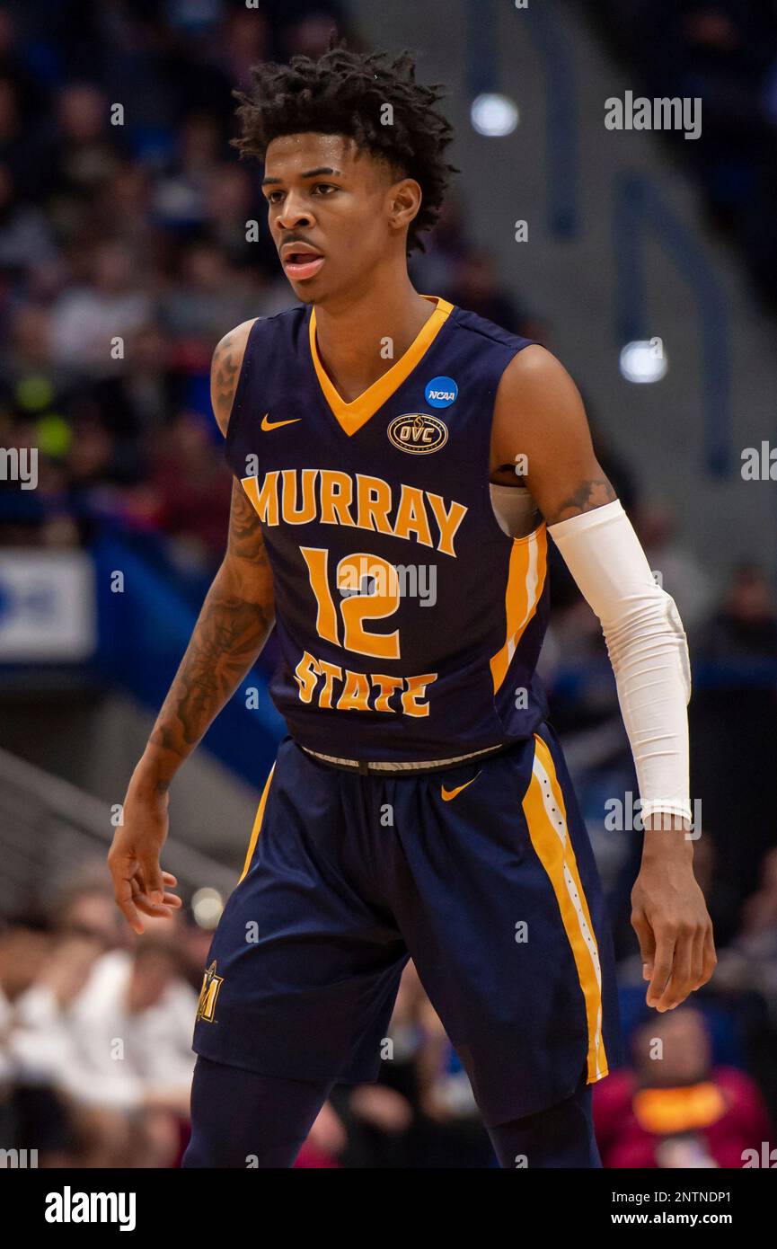 HARTFORD, CT - MARCH 23: Murray State Racers guard Ja Morant (12 ...
