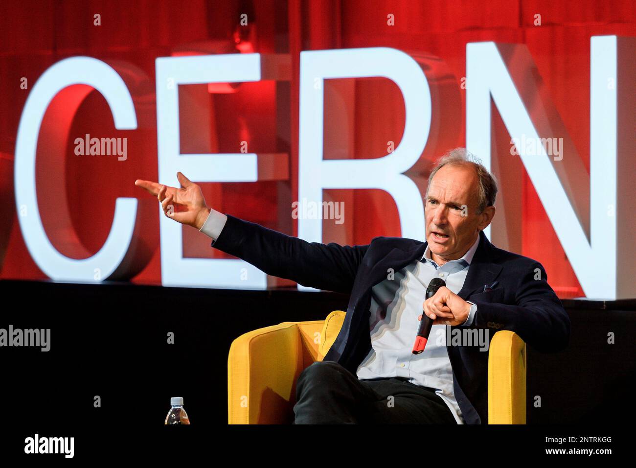 English computer scientist Tim Berners-Lee, best known as the inventor of the World Wide Web ...