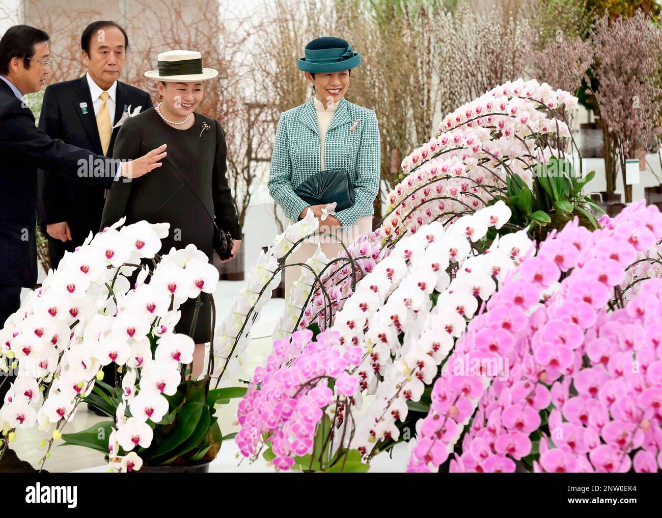 Princess Nobuko, the wife of the late Prince Tomohito of Mikasa, and ...