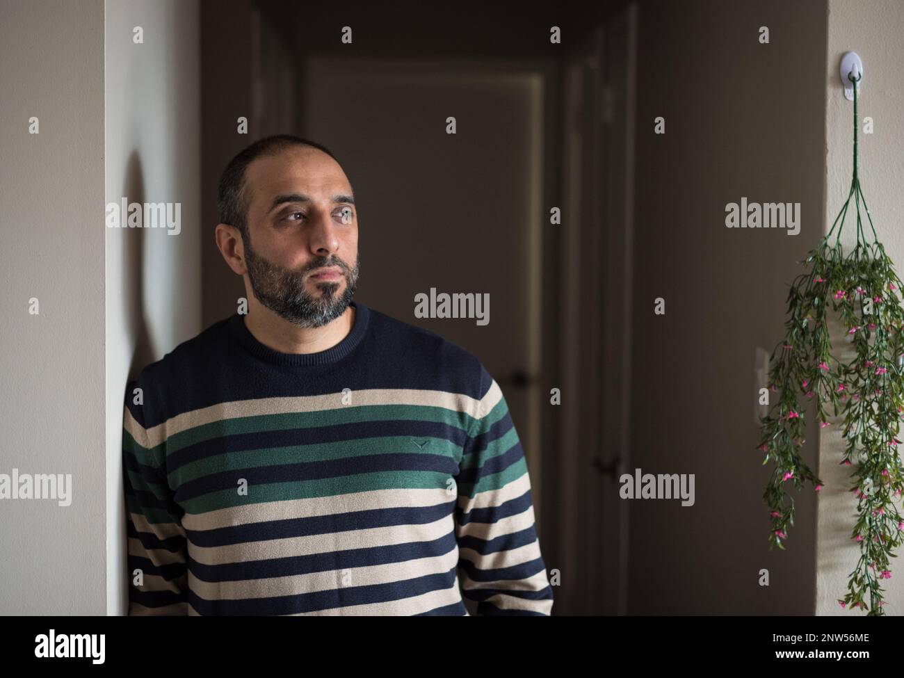 Mulham Alkhalil, ein Flüchtling, der am Economic Mobility Pathways ...