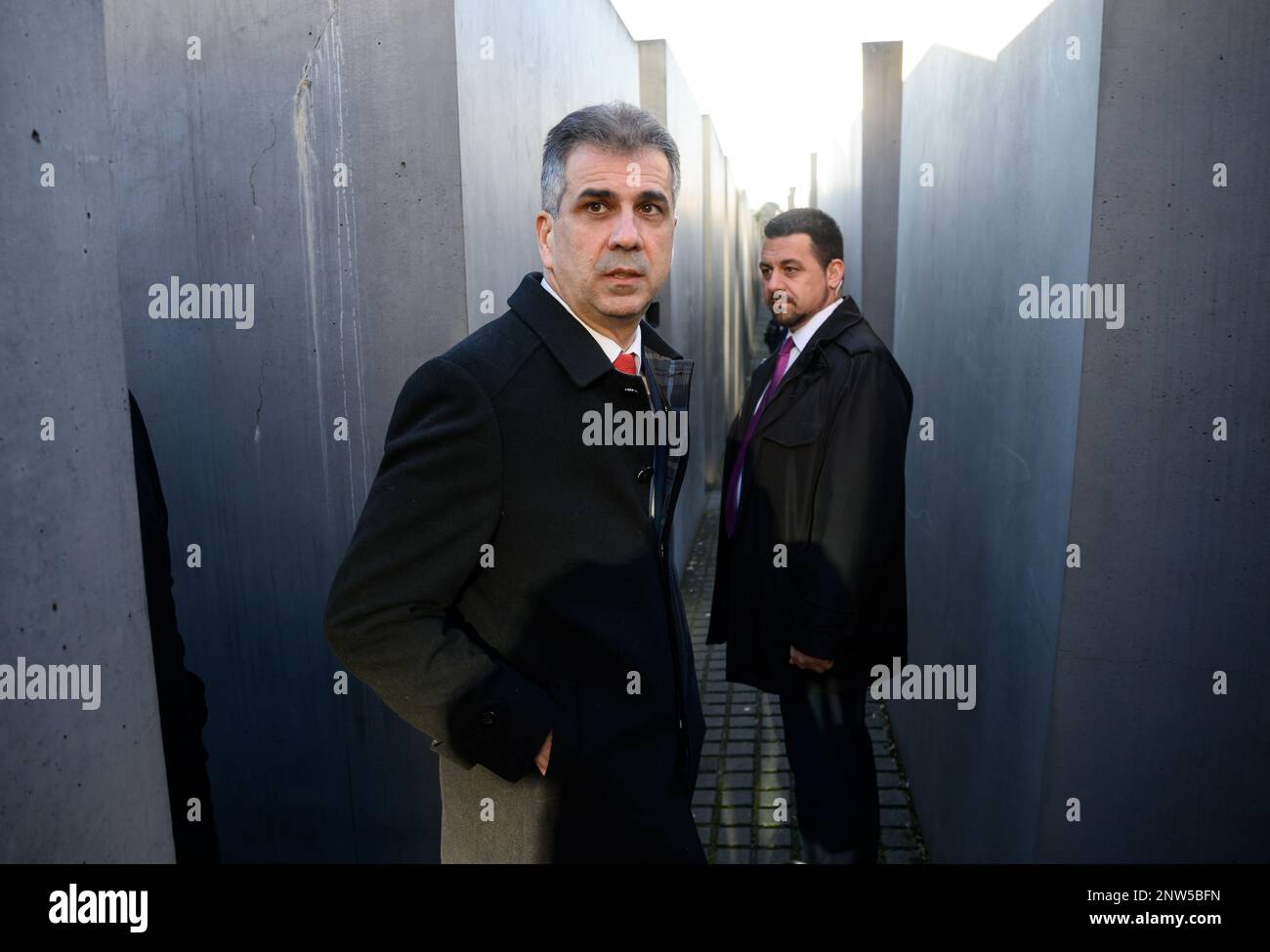 Berlin, Deutschland. 28. Februar 2023. Eli Cohen (l), Außenminister ...