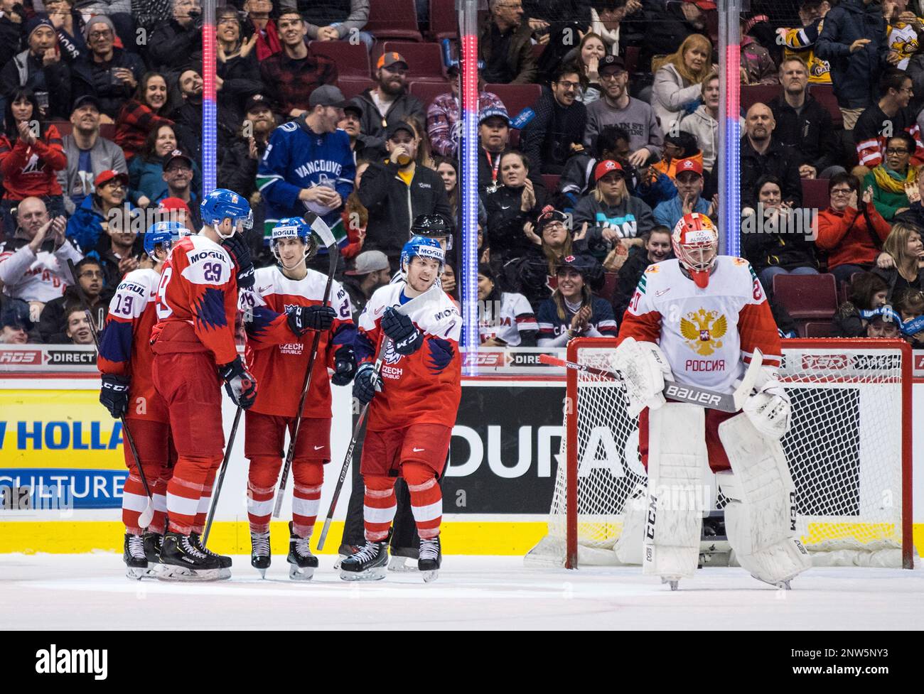 Czech Republic's Jan Hladonik, from left to right, Jachym Kondelik ...