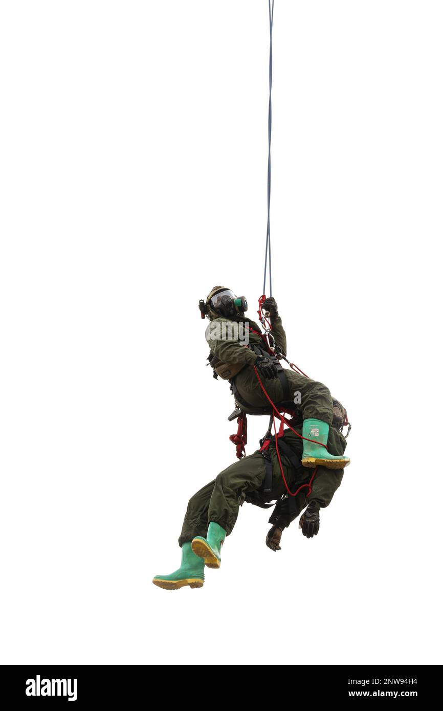 Chemical biological incident response force Ausgeschnittene Stockfotos ...