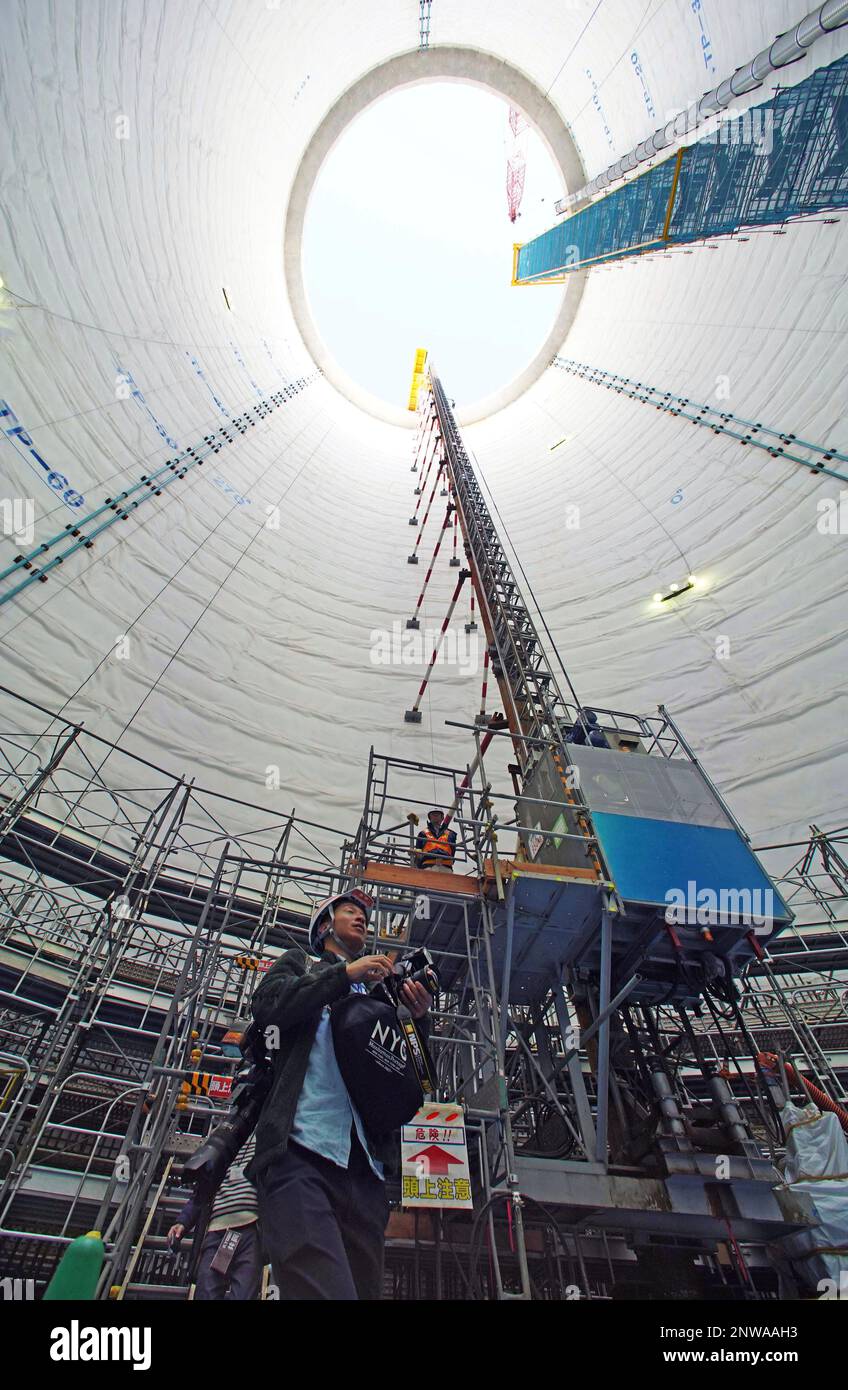 Central Japan Railway Co. (JR Tokai) opens to media a huge emergency ...