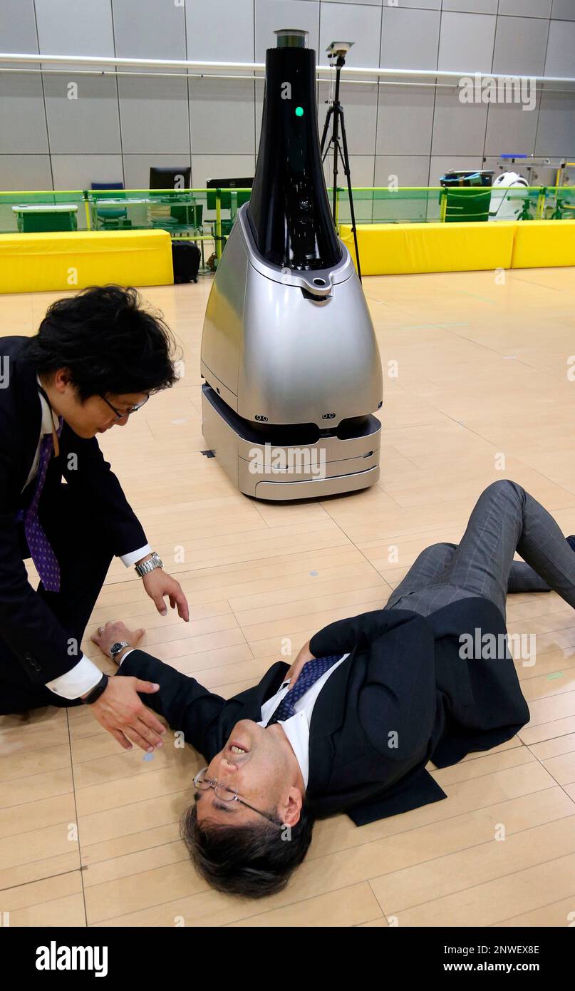 A newly developed security robot called Perseusbot shows its ability to ...