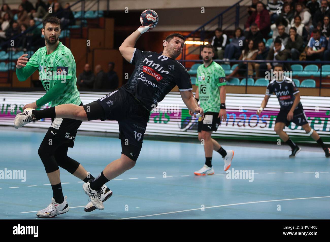 Povoa de Varzim, 02/28/2023 - Povoa Andebol Clube hat Fuchse Berlin ...