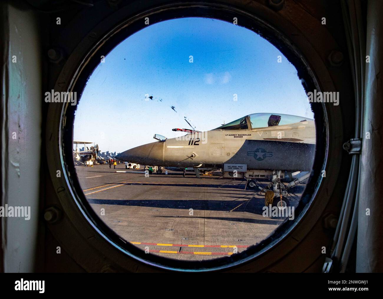 230123-N-IX644-1023 ADRIATIC SEA (23. Januar 2023) ein an Strike ...