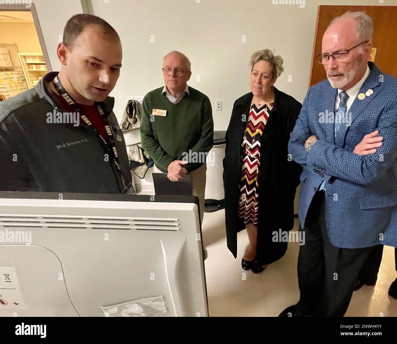 Zivilisten-Berater des Armeeministers, Programmdirektorin Angela Ritz ...