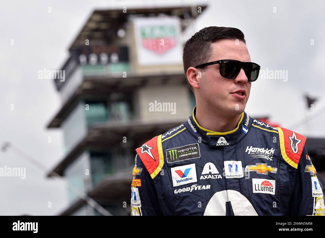 #88: Alex Bowman, Hendrick Motorsports, Chevrolet Camaro Axalta during ...