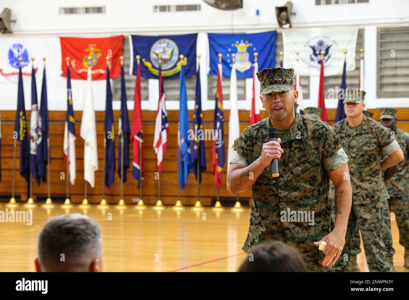 USA Sergeant Major Daniel A. Soto, Sergeant Major im Marinekorps ...