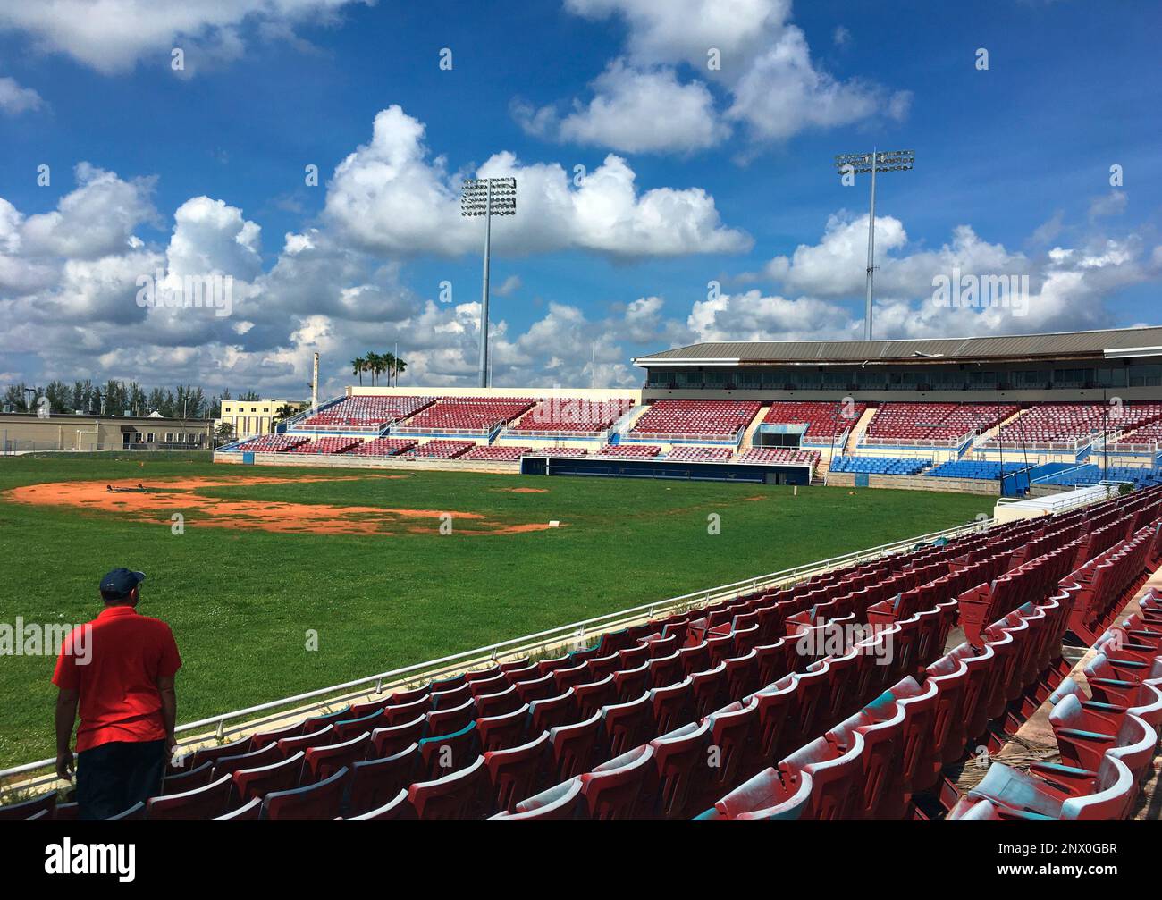 This undated photo shows the Homestead baseball stadium in Homestead ...