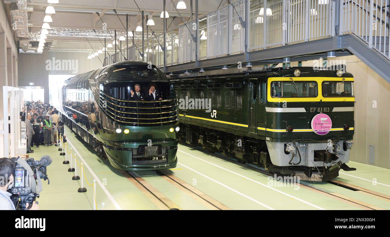 Former Twilight Express that retired in 2015 (R) and Twilight Express ...