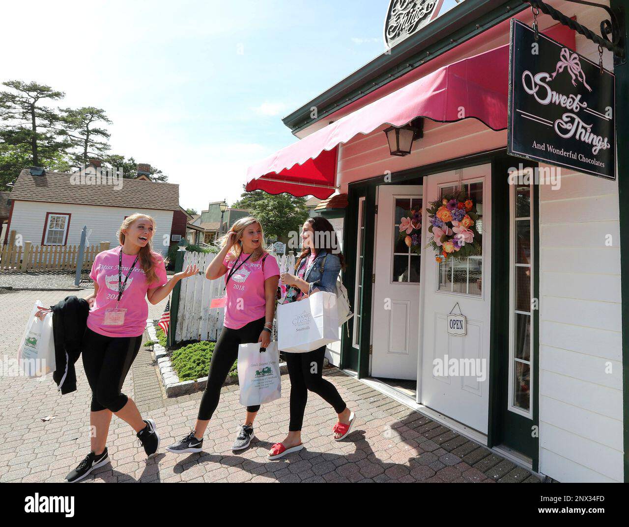 Miss Veterans Day Amanda Peacock, left, Miss Columbus Day Julia Magill ...