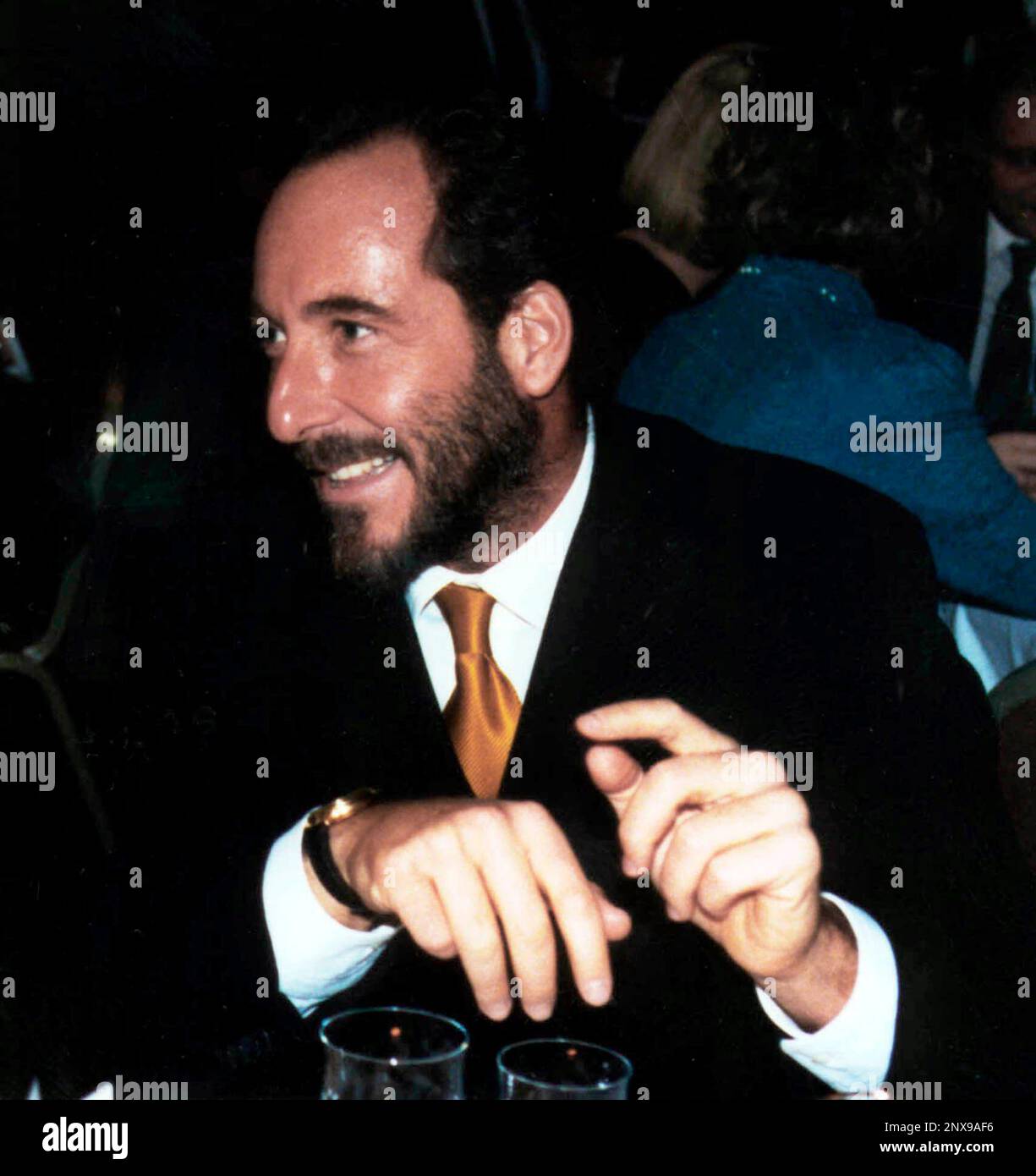 FILE-- 1997 file photo of Hungarian media tycoon Janos Fenyo, then CEO ...