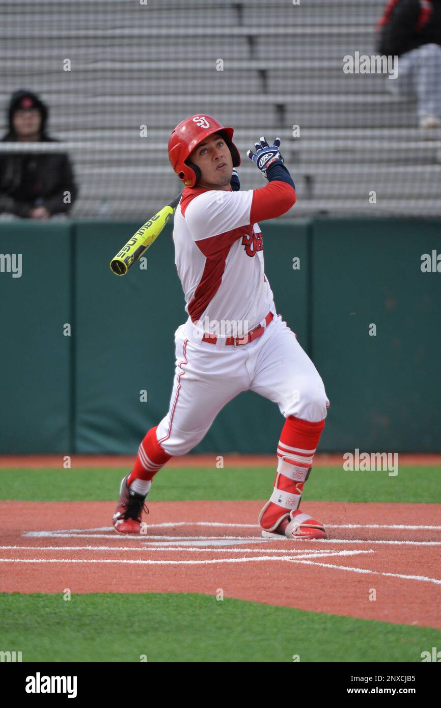 St. John's University Redstorm 3rd baseman John Valente (11) during ...