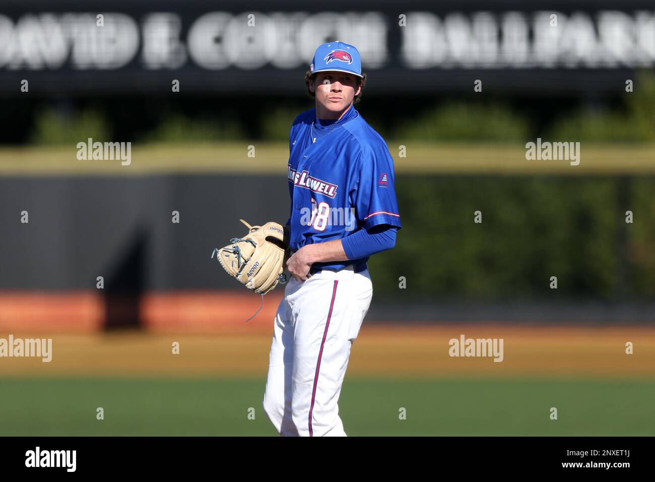 WINSTON-SALEM, NC - MARCH 04: UMass Lowell's Matt Kerin. The Wake ...
