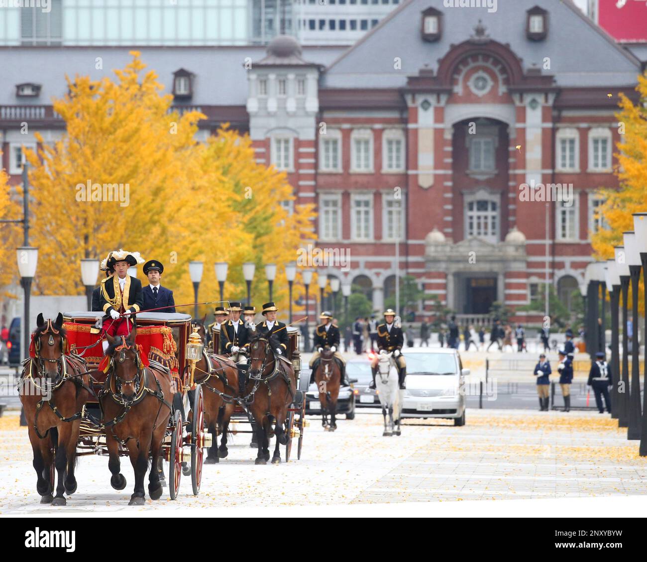 The simulation practice for Ceremony of the Presentation of Credentials ...