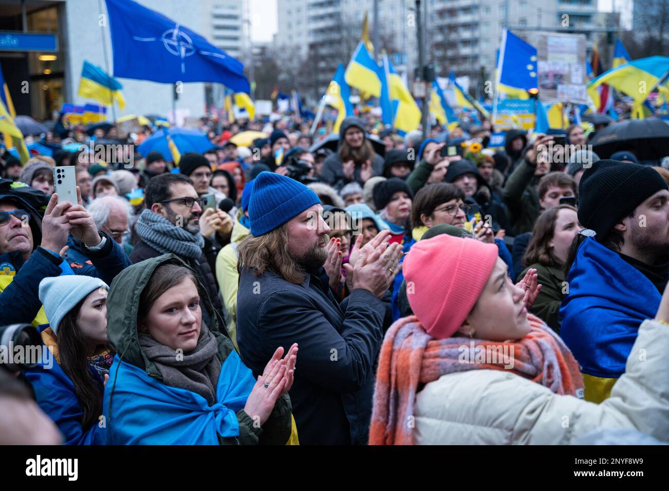 24.02.2023, Berlin, Deutschland, Europa - Anton Hofreiter bei einer ...