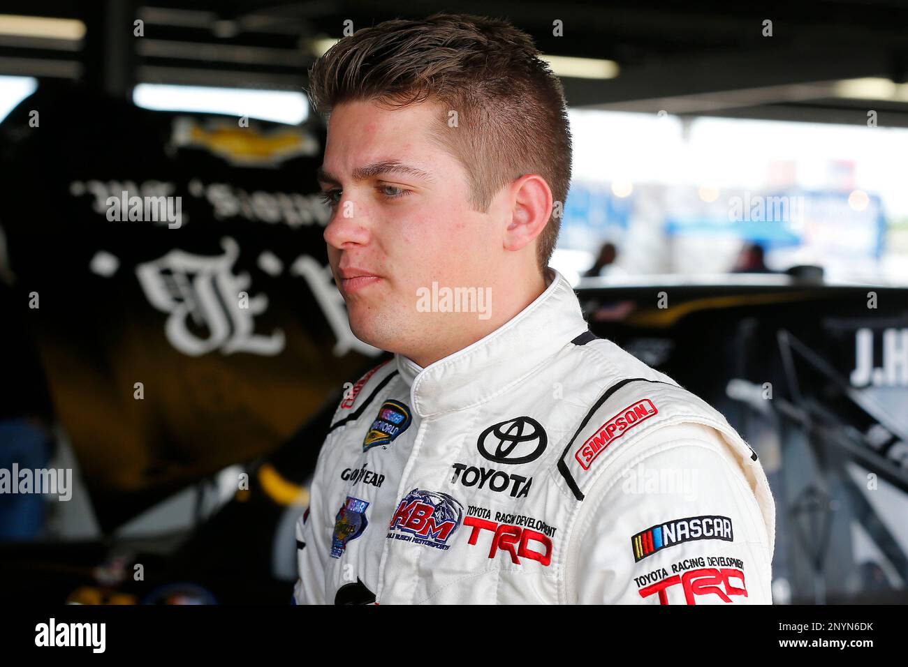 Noah Gragson, Switch Toyota Tundra during practice for the NASCAR Truck ...