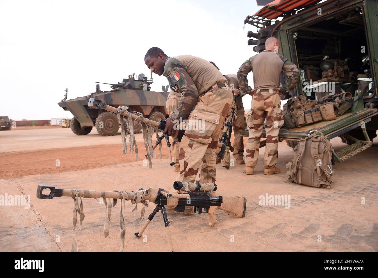 French soldiers of Operation Barkhane, France's largest overseas ...