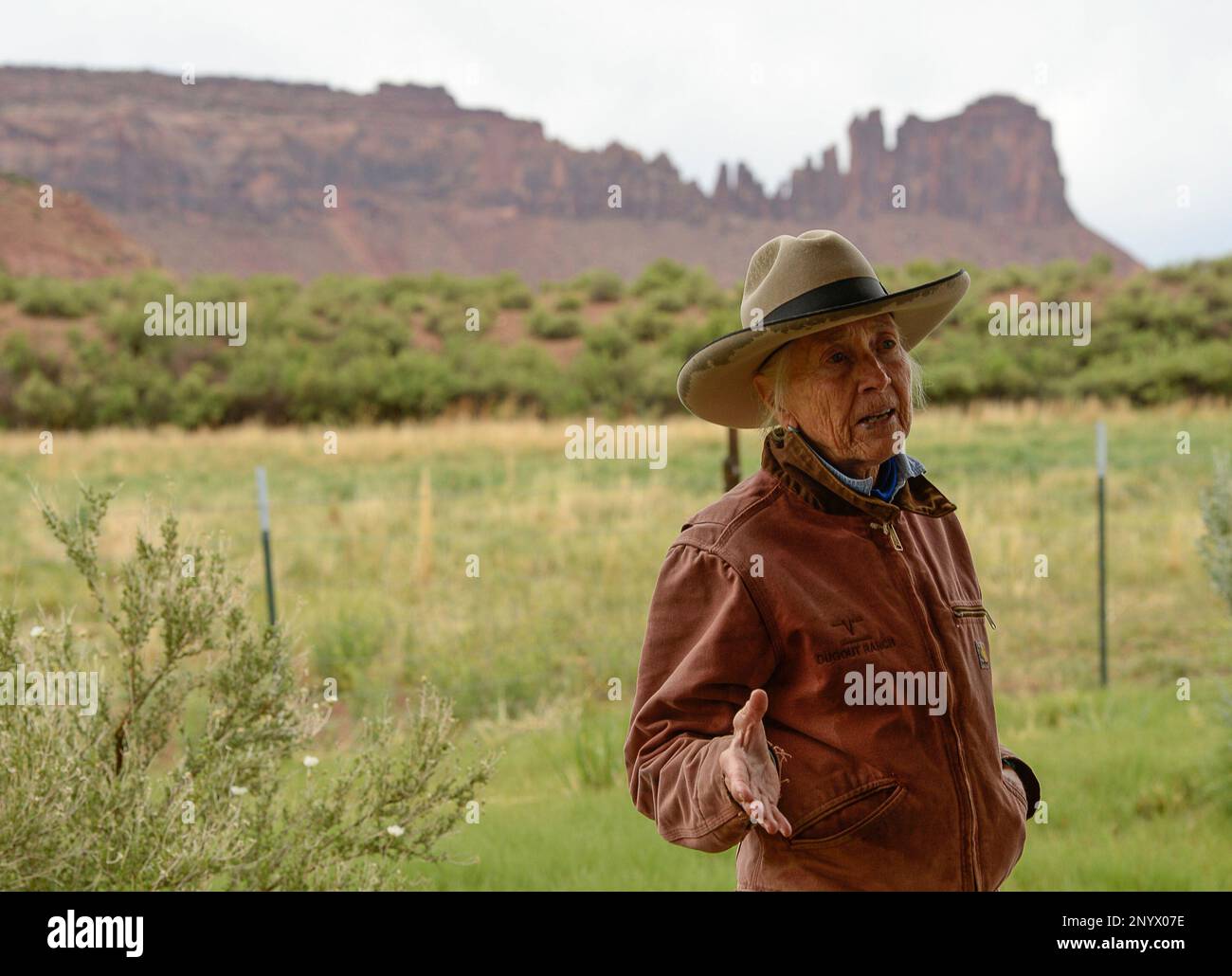 Heidi Redd hosts a visit by Interior Secretary Ryan Zinke to her ...