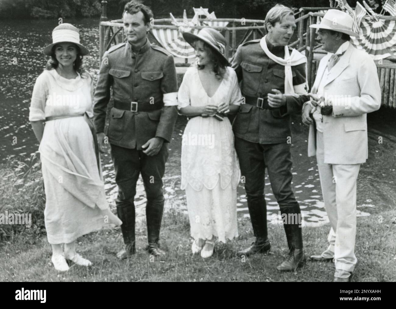 Schauspieler Theresa Russell, Bill Murray, Catherine Hicks, James Keach ...