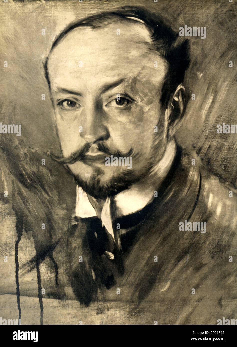 1880 : der gefeierte italienische impressionistische Maler Giovanni ...