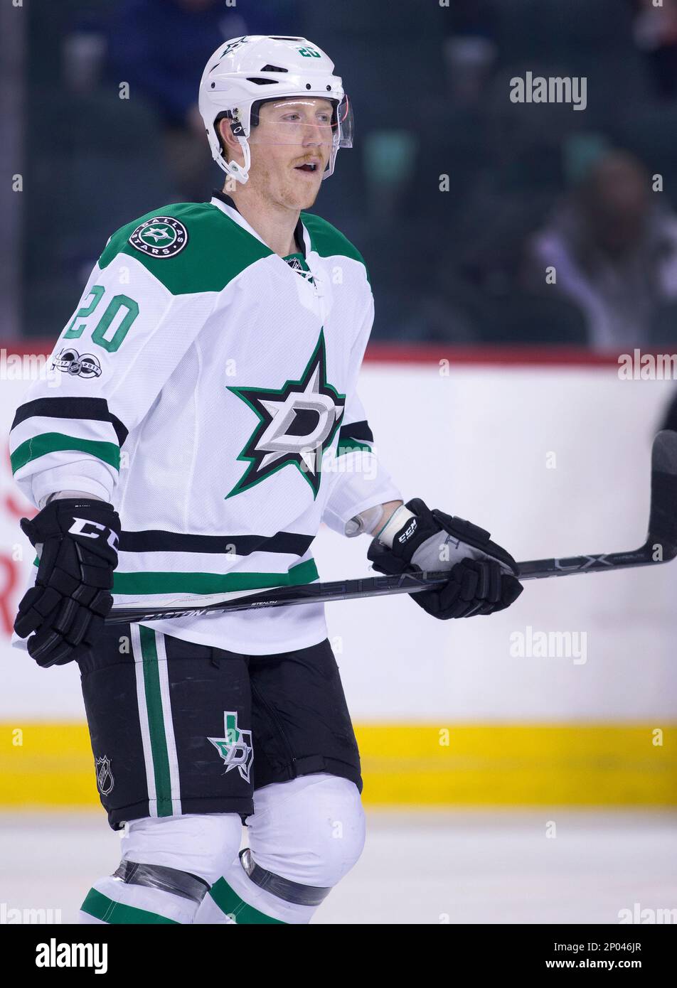 NHL profile photo on Dallas Stars Cody Eakin at a game against the ...