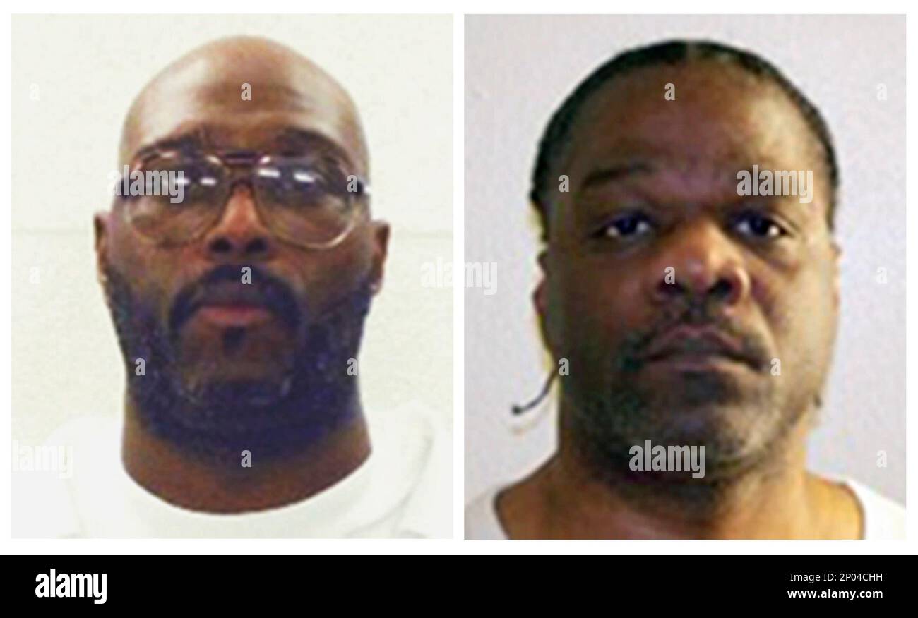 This combination of undated photos provided by the Arkansas Department ...