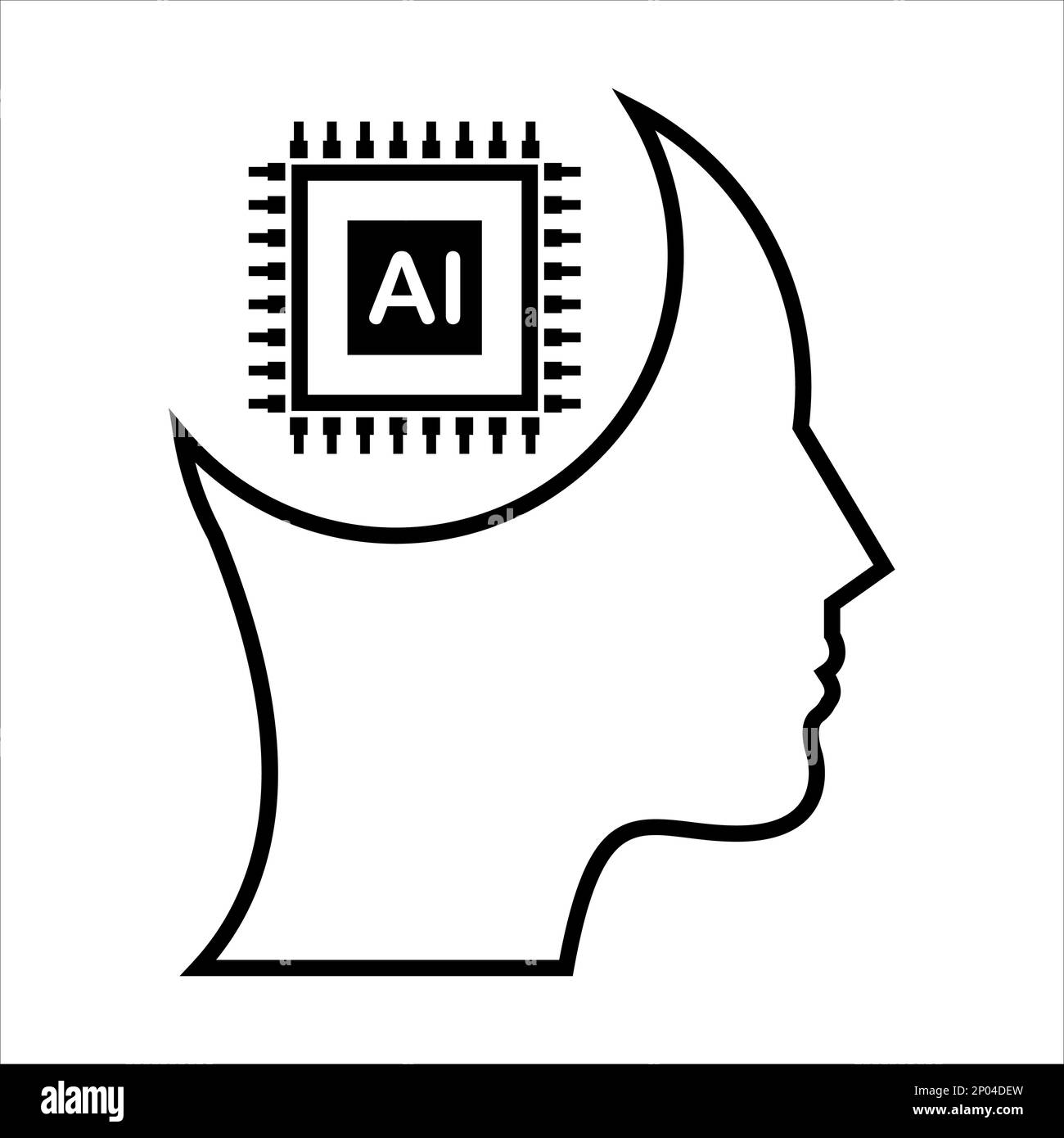 KI. Künstliche Intelligenz. Neuronales Netzwerk mit künstlicher ... KI. Künstliche Intelligenz. Neuronales Netzwerk mit künstlicher ...