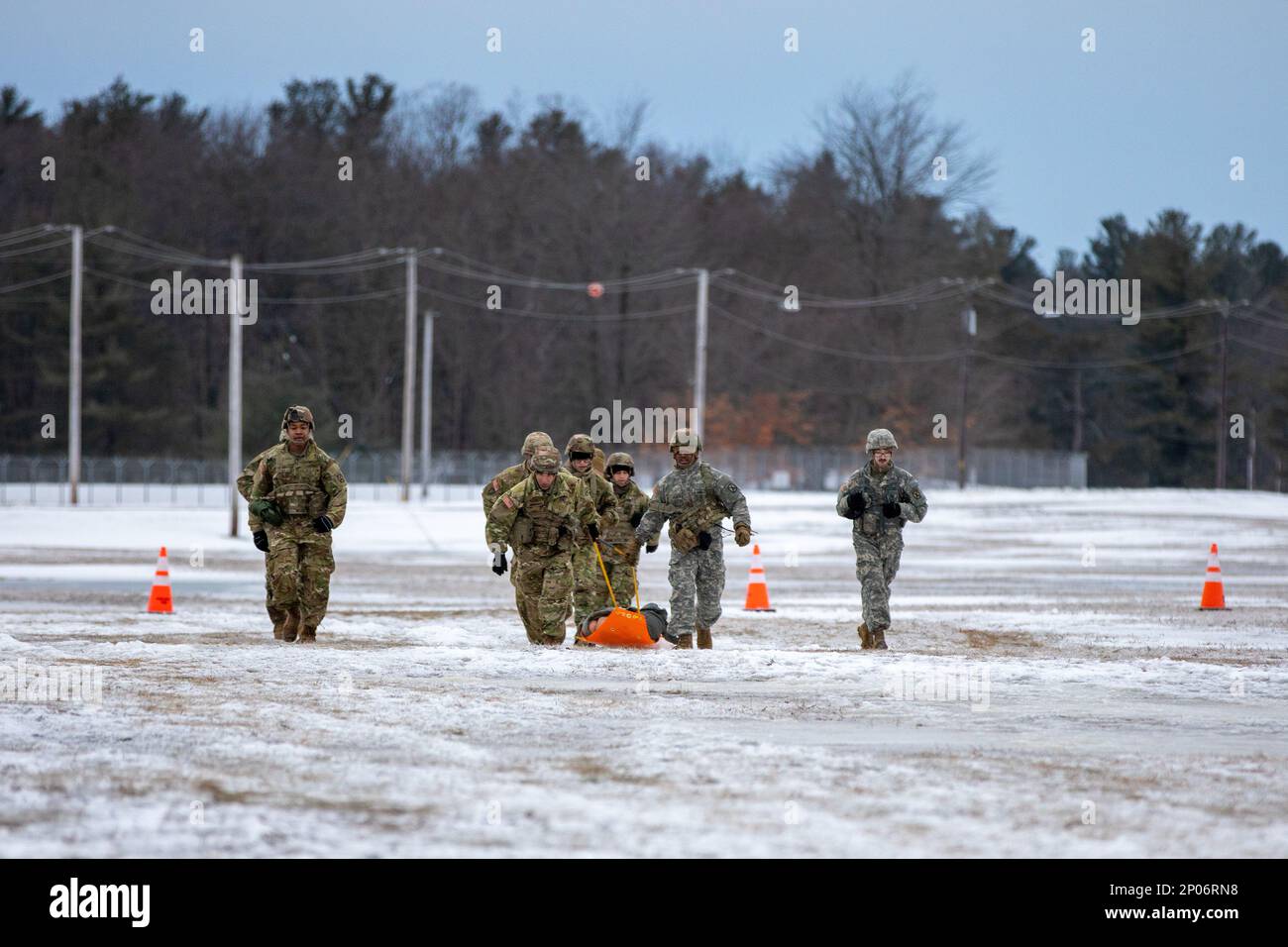 Soldaten der 226. Signal Company, 10. Division Sustainment ...