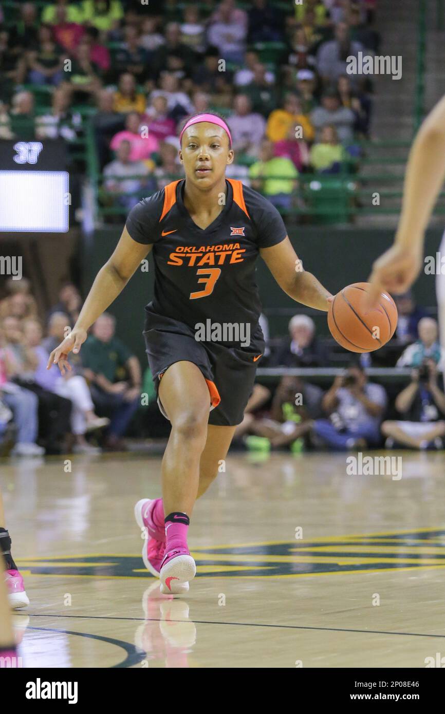 WACO, TX - FEBRUARY 18: Oklahoma State Cowgirls forward/center Mandy ...